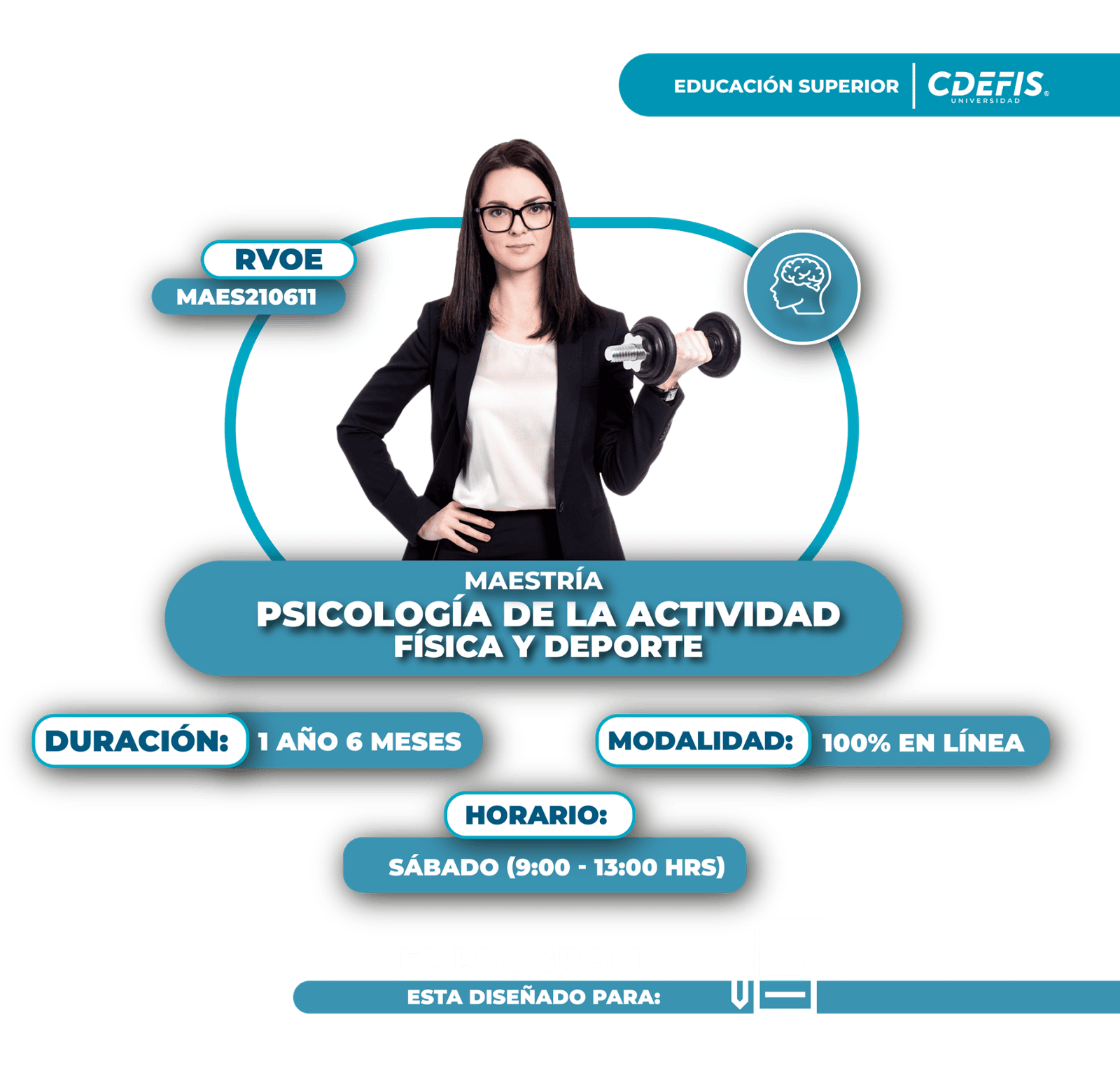 Maestría en Línea - Psicología de la Actividad Física y Deporte